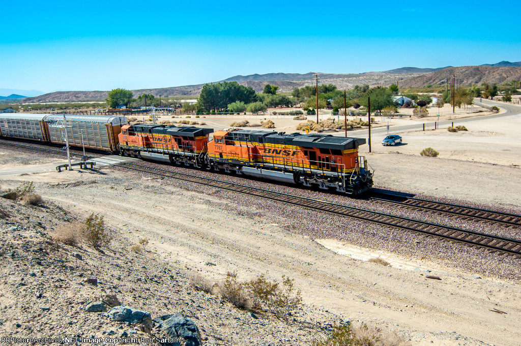 GEVOs shoving westbound